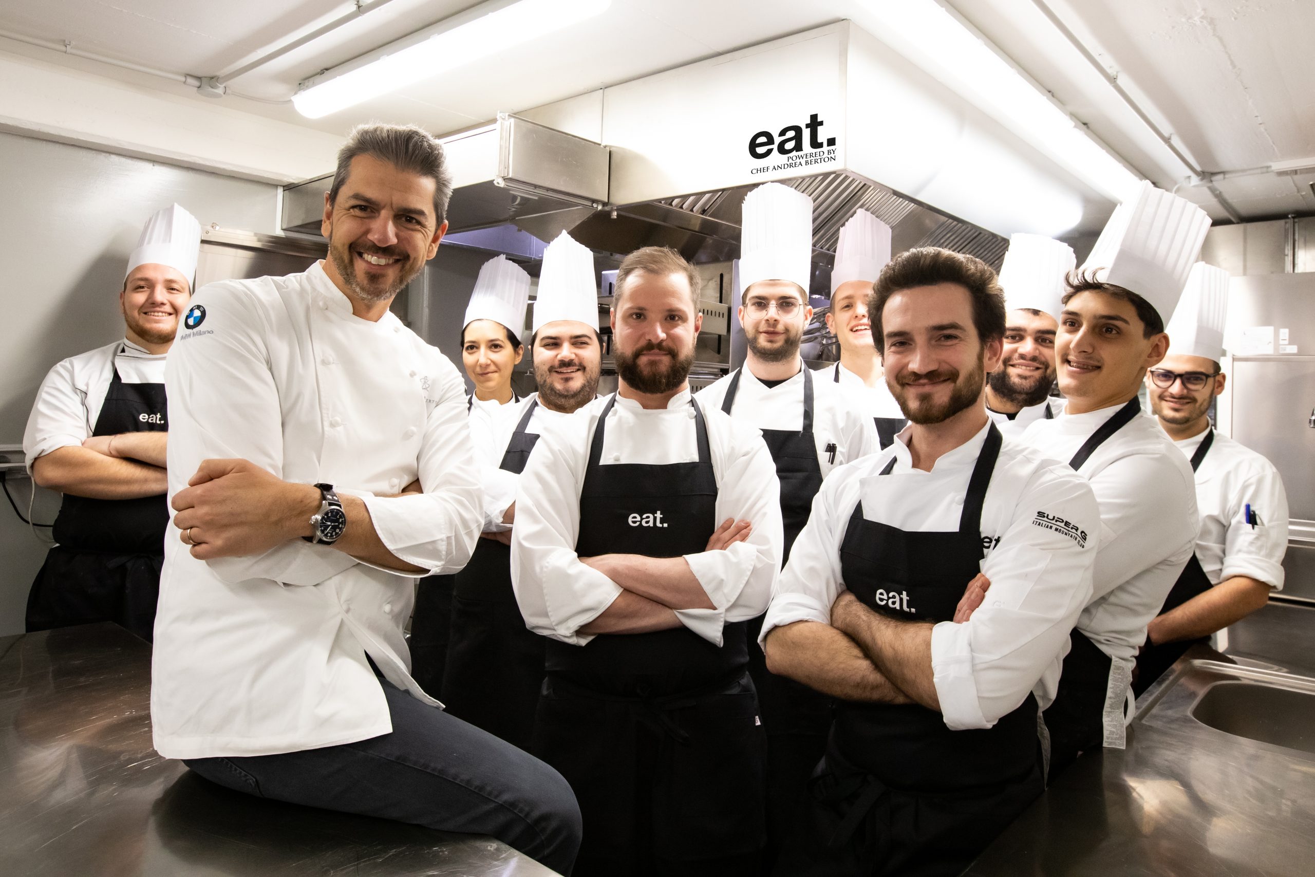 Lo chef Berton al mountain club Super G di Courmayeur - Foodcommunity